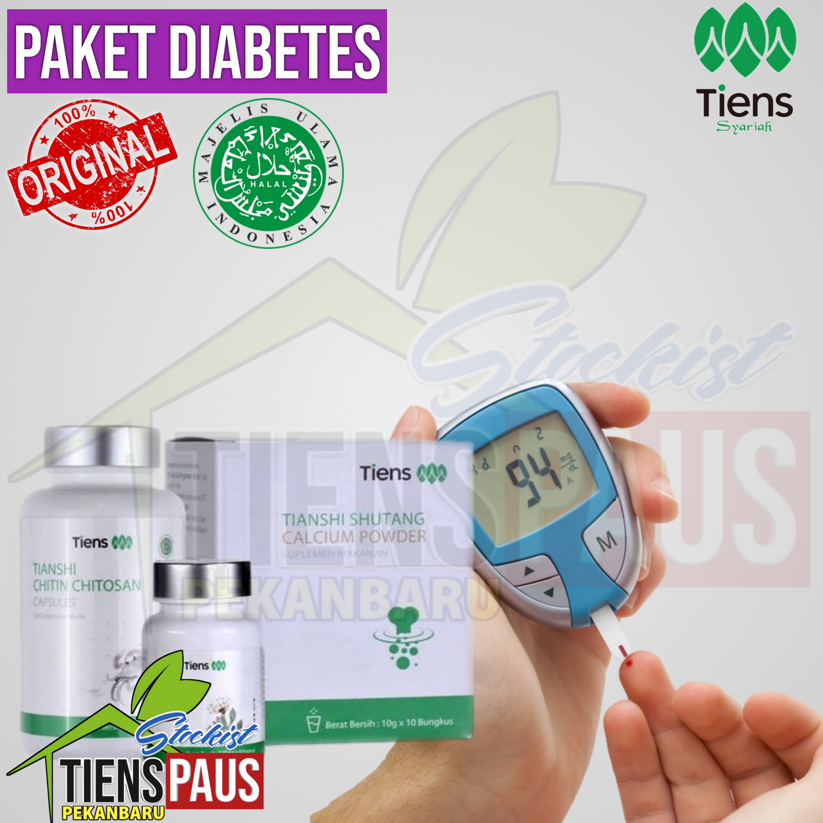 Paket Diabetes | Stockist Tiens Pekanbaru